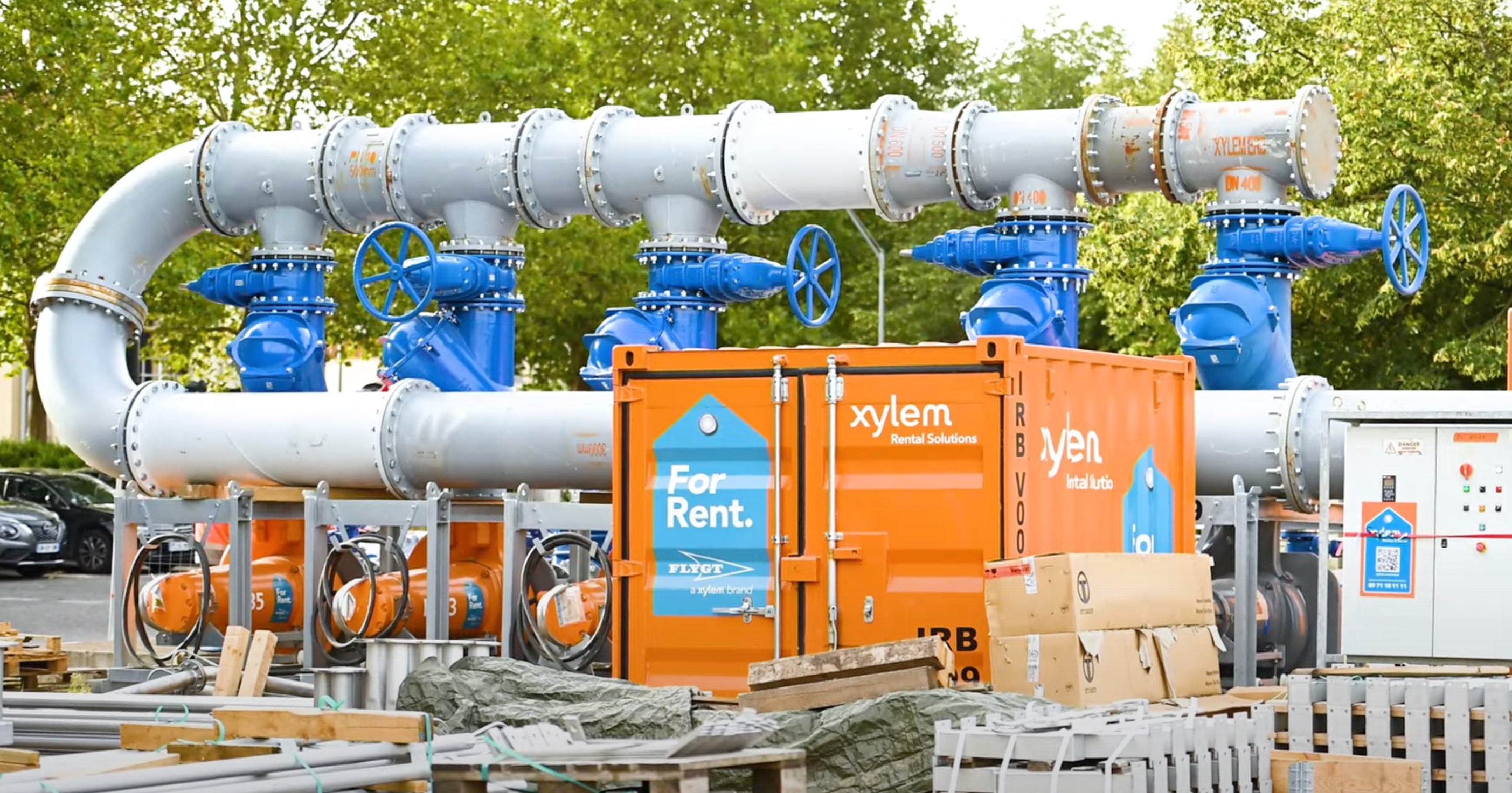 Rental bypass for aeration tank delivers reliable, guaranteed ...