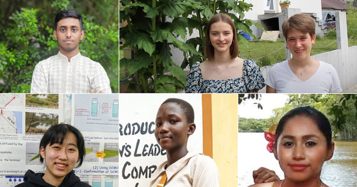 Young innovators take on global water challenges in Stockholm Junior ...
