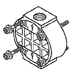 Pulsafeeder Pump Diaphragm HEAD, PVC PUMP S100