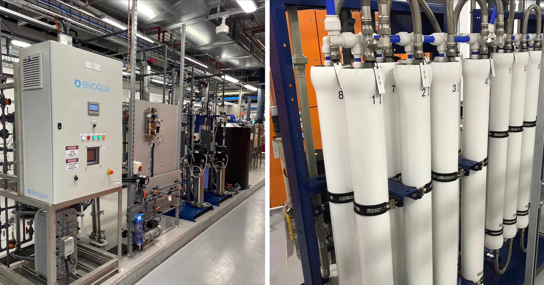 Silanna Semiconductor produces ultrapure water with multi-stage ...
